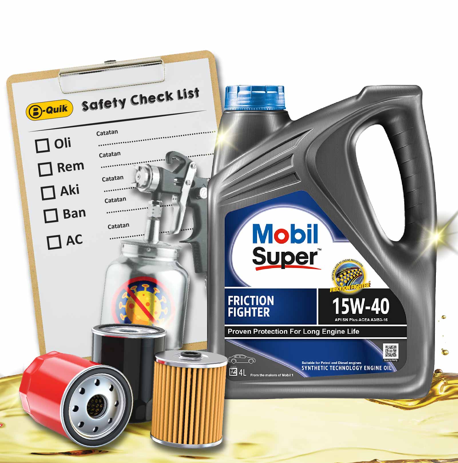 B-Quik Product - Engine oil