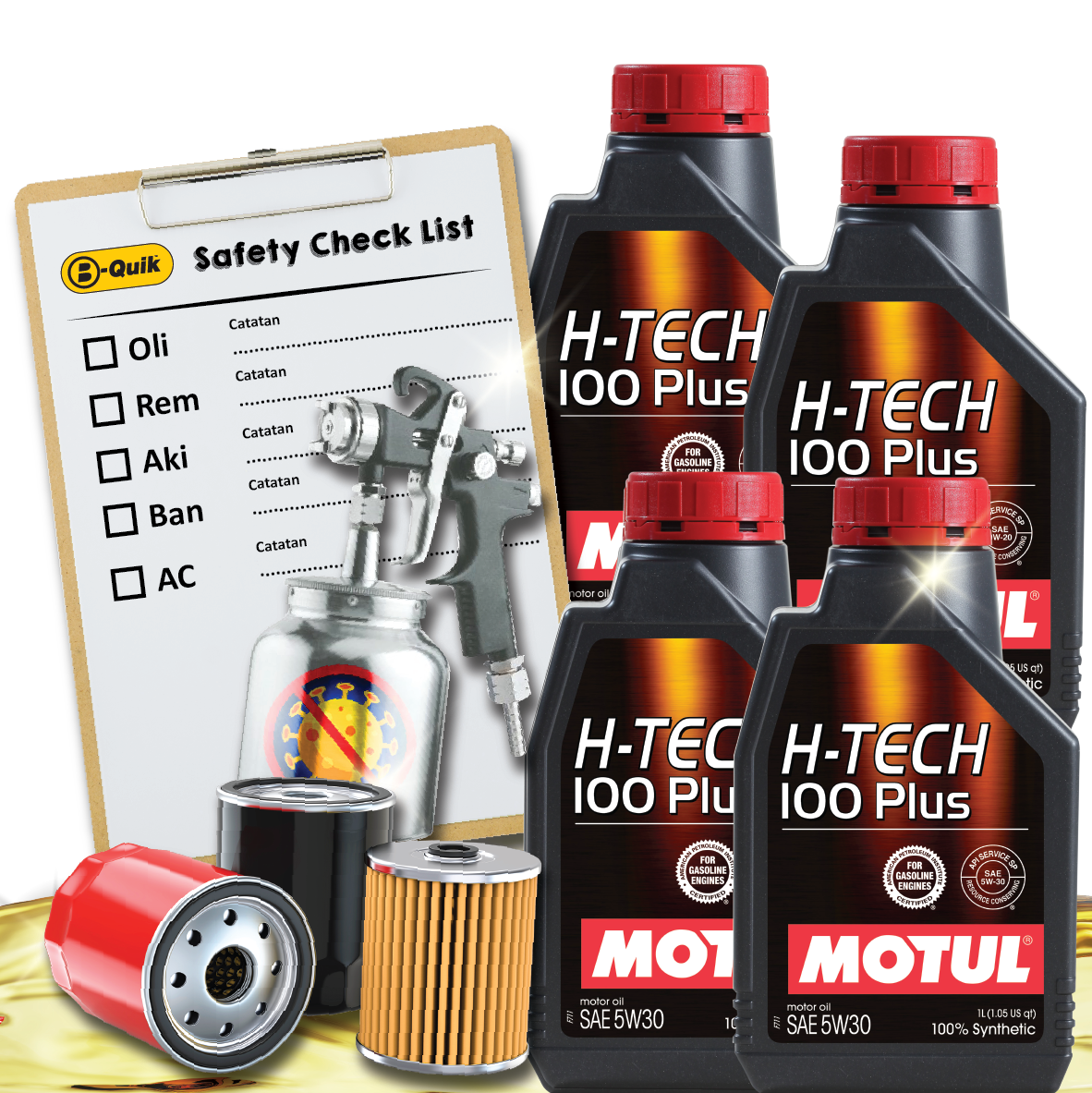 B-Quik Product - Engine oil