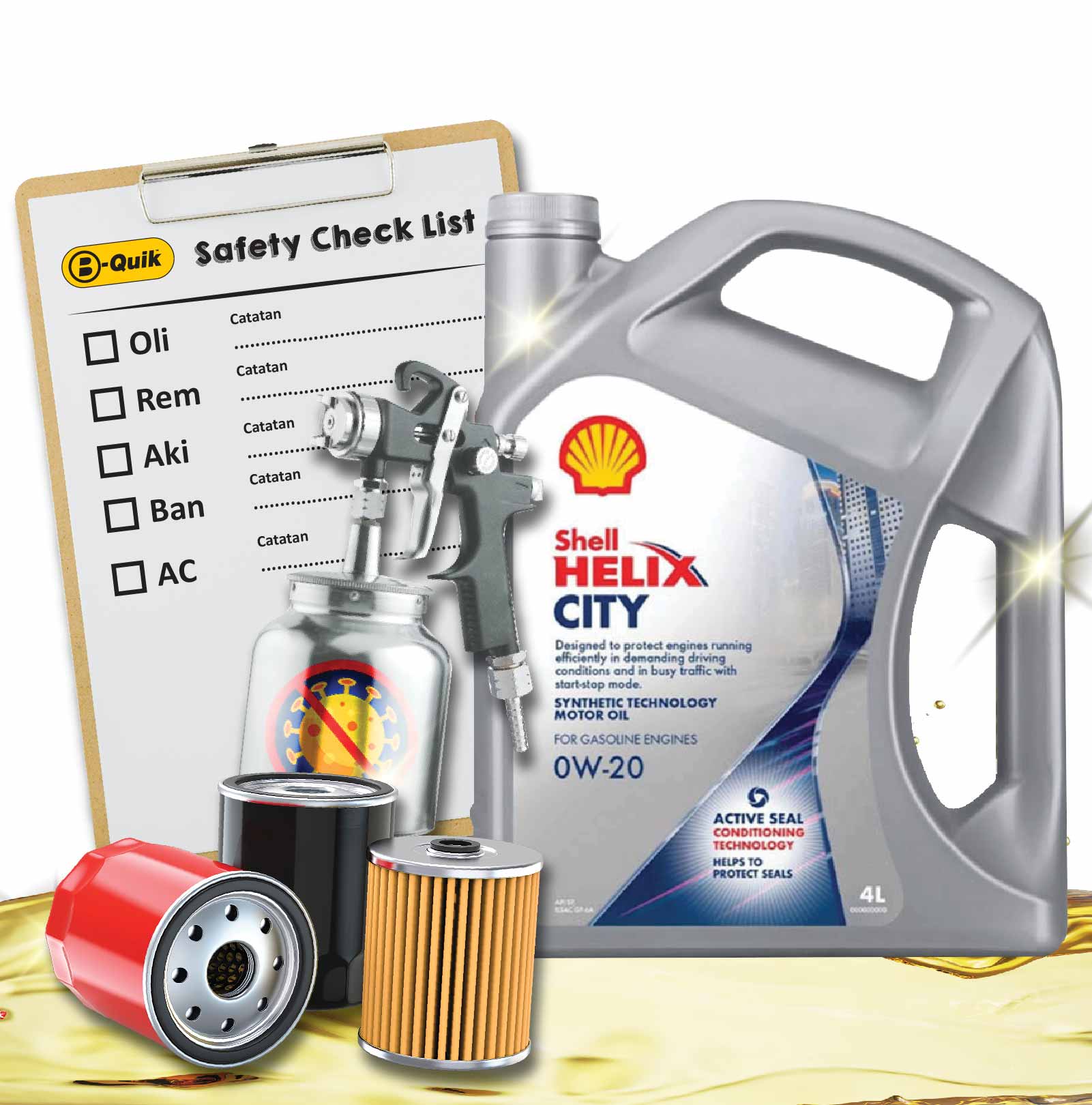 B-Quik Product - Engine oil