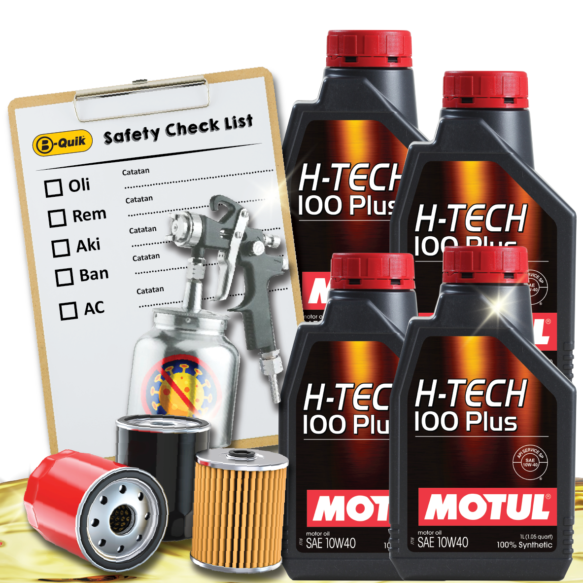 B-Quik Product - Engine oil