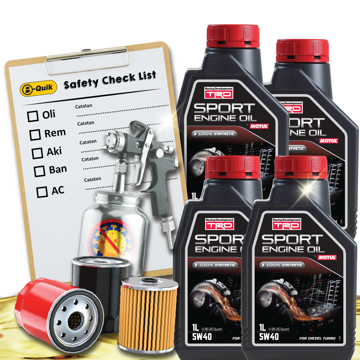 B-Quik Product - Engine oil
